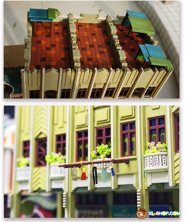 Keiko - Ling Nan Architecture Impression - Qi Lou - 1/87 scale Dezheng ...