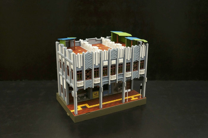 Keiko - The Local Ling Nan Archtitecture - Canton Building - 1/87 Qi ...