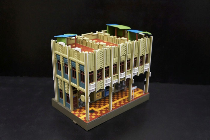 Keiko - The Local Ling Nan Archtitecture - Canton Building - 1/87 Qi ...