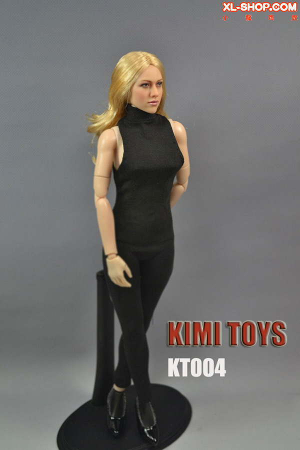 Kimi Toys Kt004 1 6 Blonde Hair Female Head Sculpt