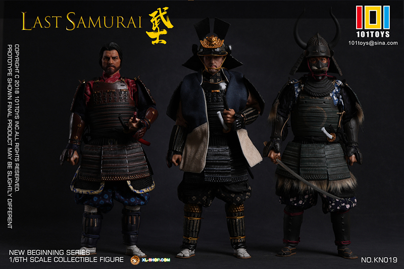 101TOYS - KN019 - 1/6 NEW BEGINNER SERIES - The Last Samurai - Three ...