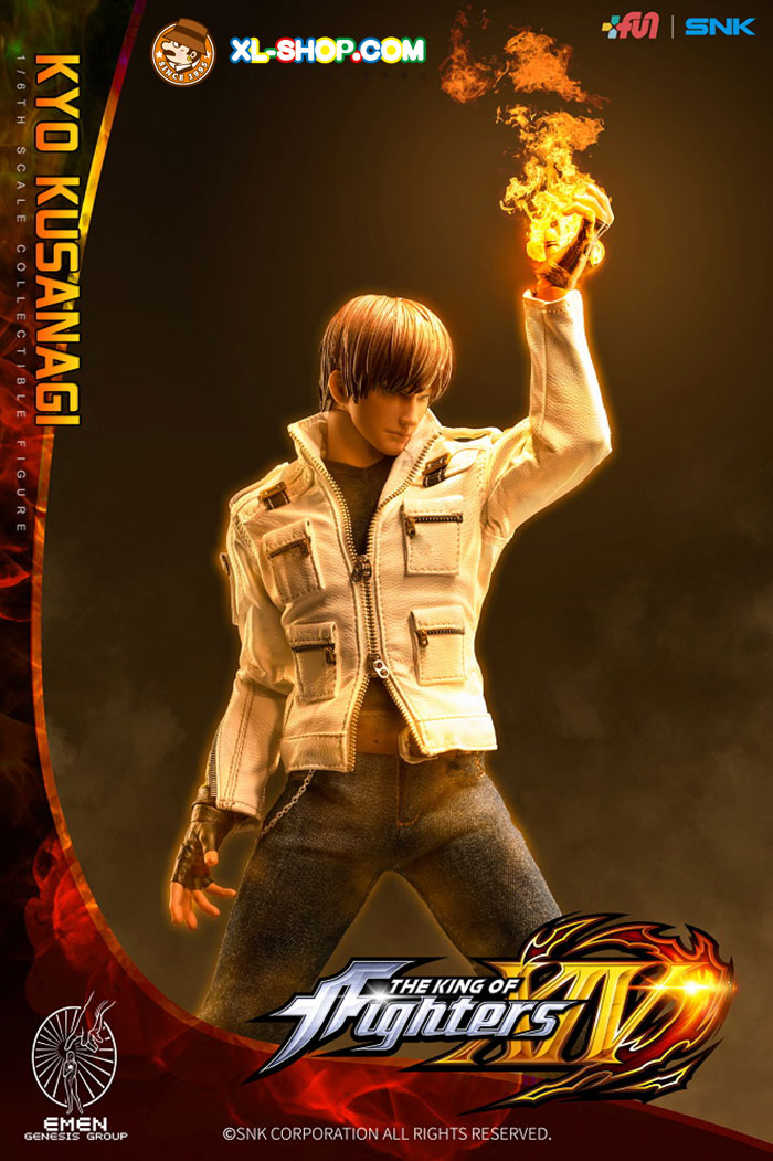 GENESIS EMEN - KOF-KY01 - 1/6 The King of Fighters Kyo Kusanagi