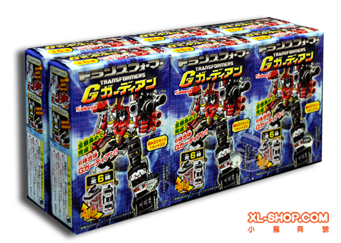 Kabaya - Transformer Wave Gaia Guardian Trading Figure ( SET OF 6 )