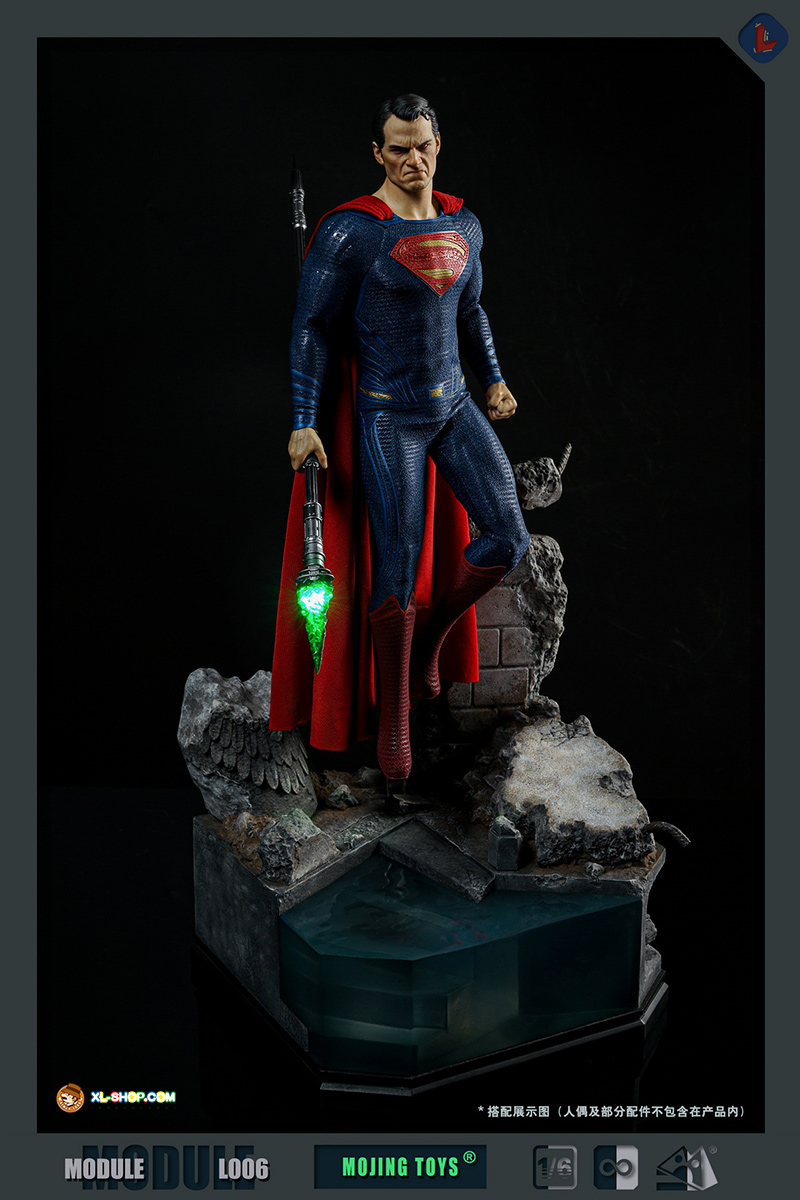 mOjingToys - L006 - Module series - 1/6 BVS Kryptonite Ruins DIORAMA BASE