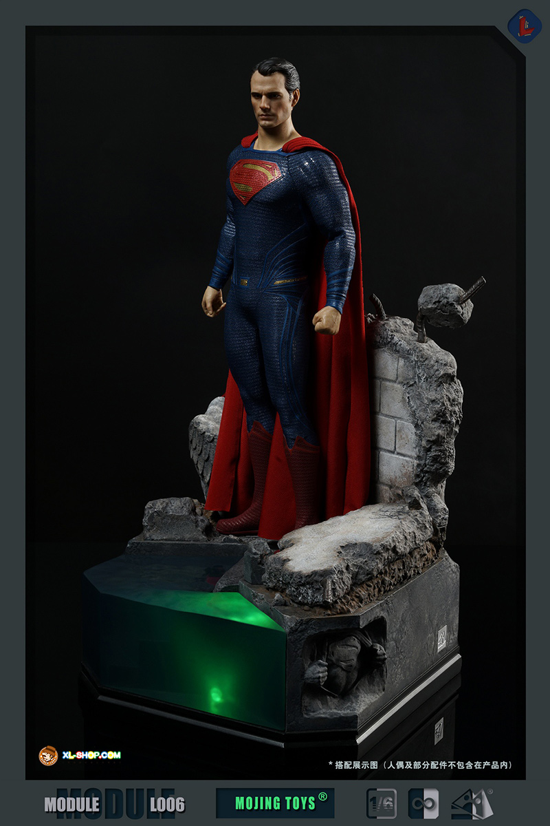 mOjingToys - L006 - Module series - 1/6 BVS Kryptonite Ruins DIORAMA BASE