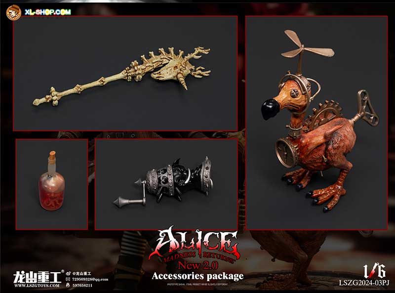 Longshan Heavy - LSZG2024-03PJ - 1/6 Industry Alice's Crazy Return 2.0 ...