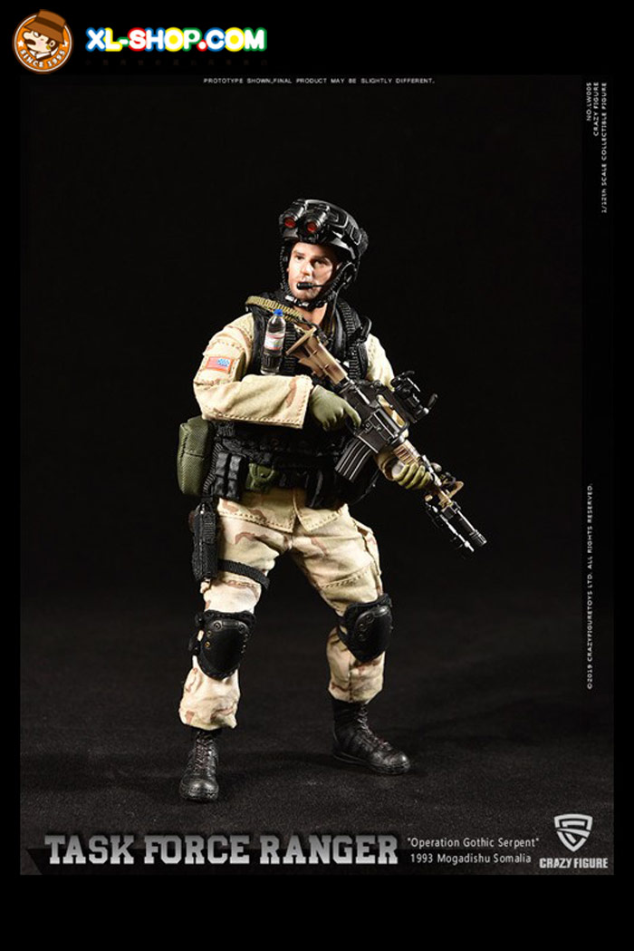 Crazy Figure - LW005 - 1/12 Action Figure - master sergeant - Rangers ...