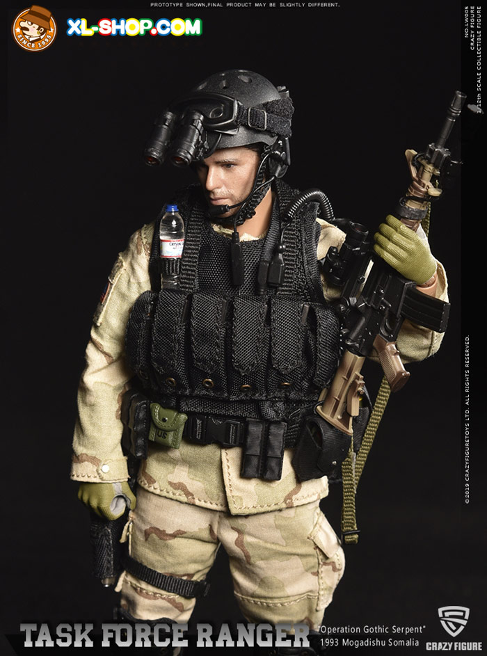 Crazy Figure - LW005 - 1/12 Action Figure - master sergeant - Rangers ...