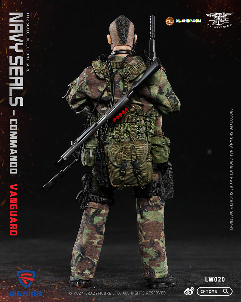 CRAZY FIGURE - LW020 - 1/12 SEAL Special Assault Team Top Soldier (Ship ...