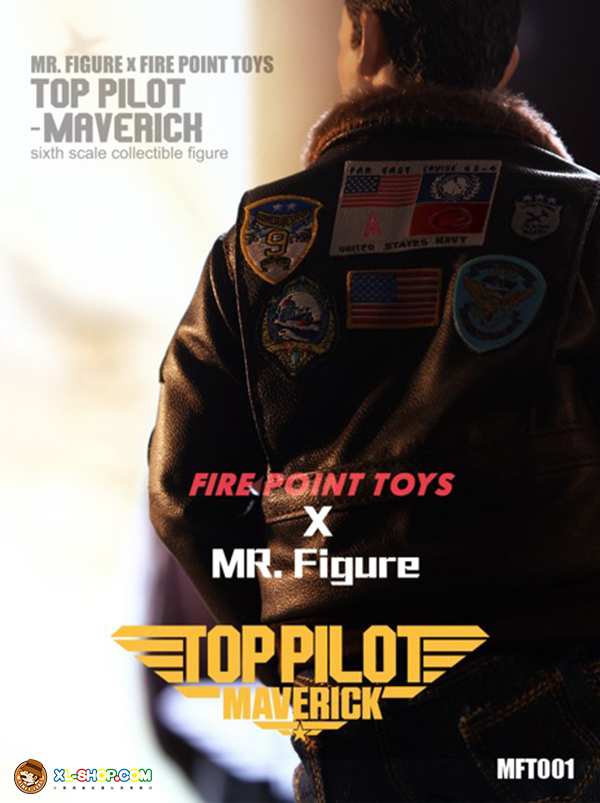 FIRE POINT TOYS X MR.FIGURE - MFT001 - 1/6 Top Pilot Maverick (Ship Oct ...