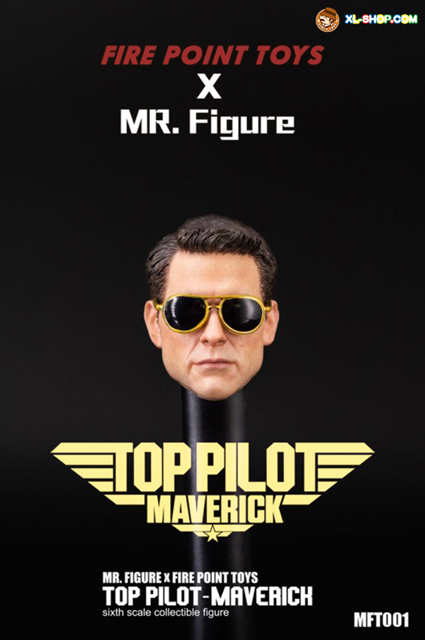 FIRE POINT TOYS X MR.FIGURE - MFT001 - 1/6 Top Pilot Maverick (Ship Oct ...
