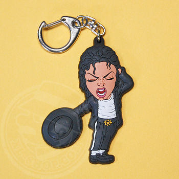 DIVE - Michael Jackson - Rubber Key Chain C