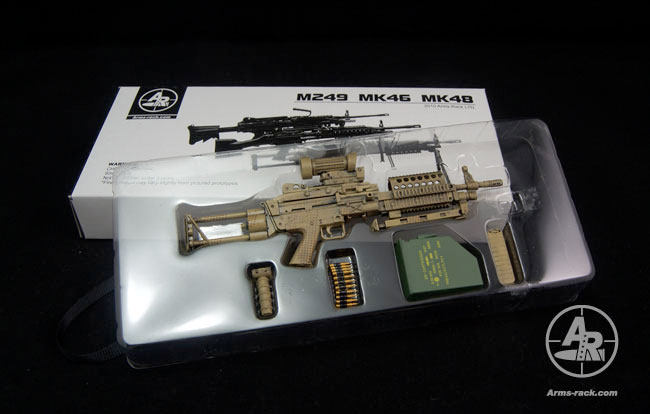 ARMS-RACK - 1/6 MK46 Boxed Set (Sand Version)