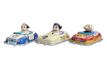 Meiji - Astro Boy Tin Toy Collection - Car set of 3