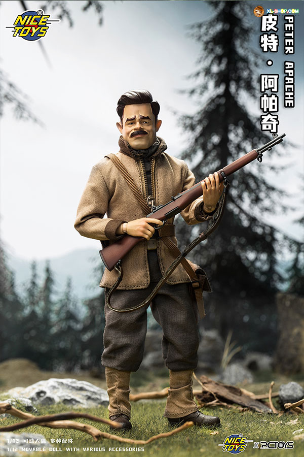 NICETOYS - NT2202C - 1/12 SOLDIER OF USA APACHE