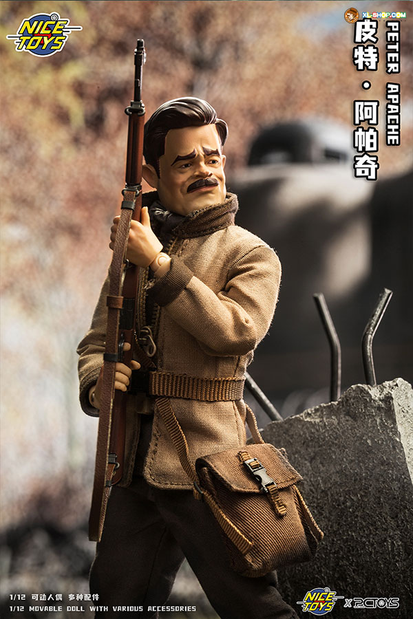 NICETOYS - NT2202C - 1/12 SOLDIER OF USA APACHE
