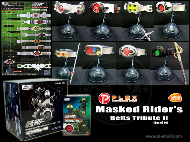 Plex - Masked Rider's Belts Tribute II (Box of 10)
