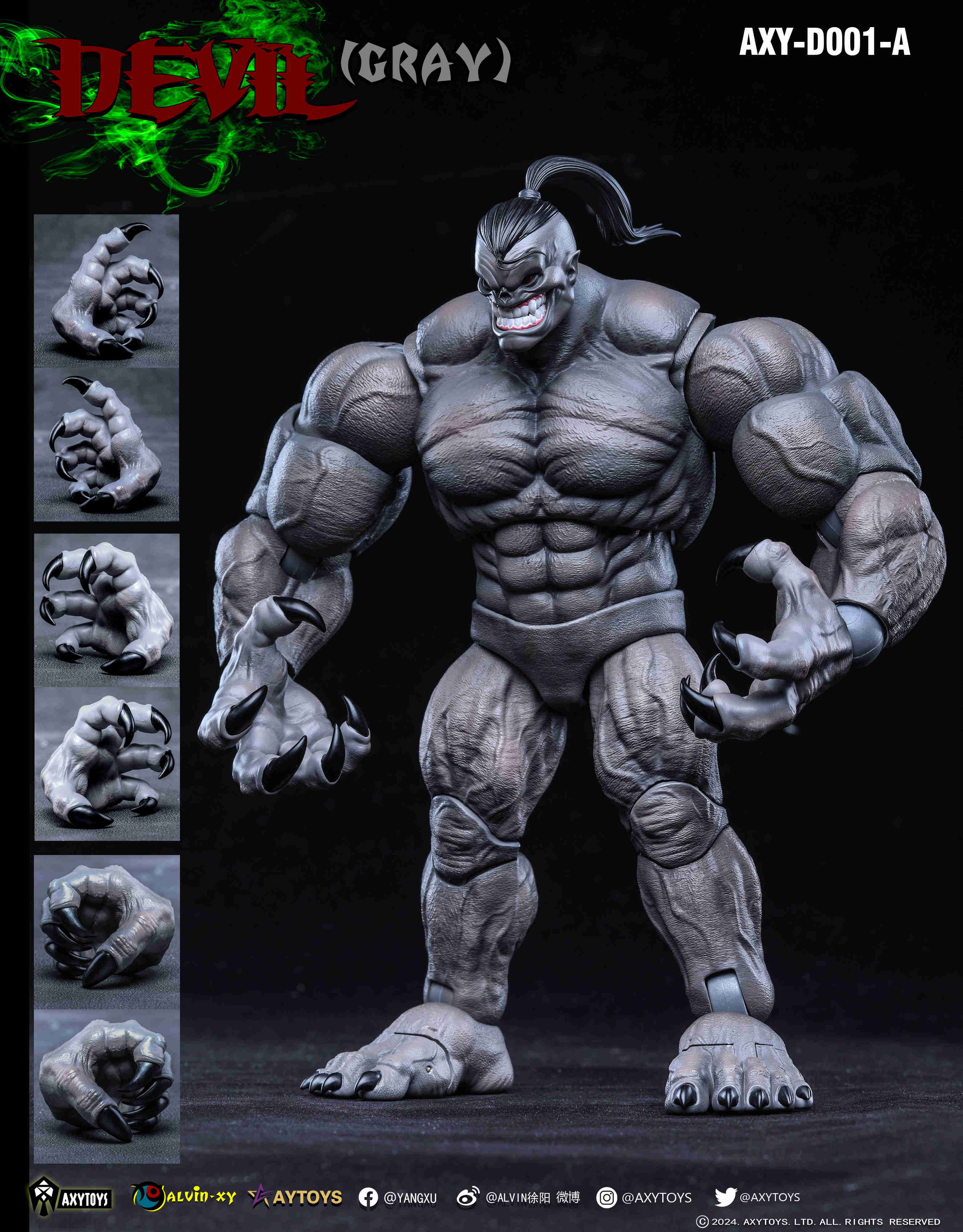 AXYTOYS - AXY-D001 - 1/12 Gray Devil (Ship Q3,2024)