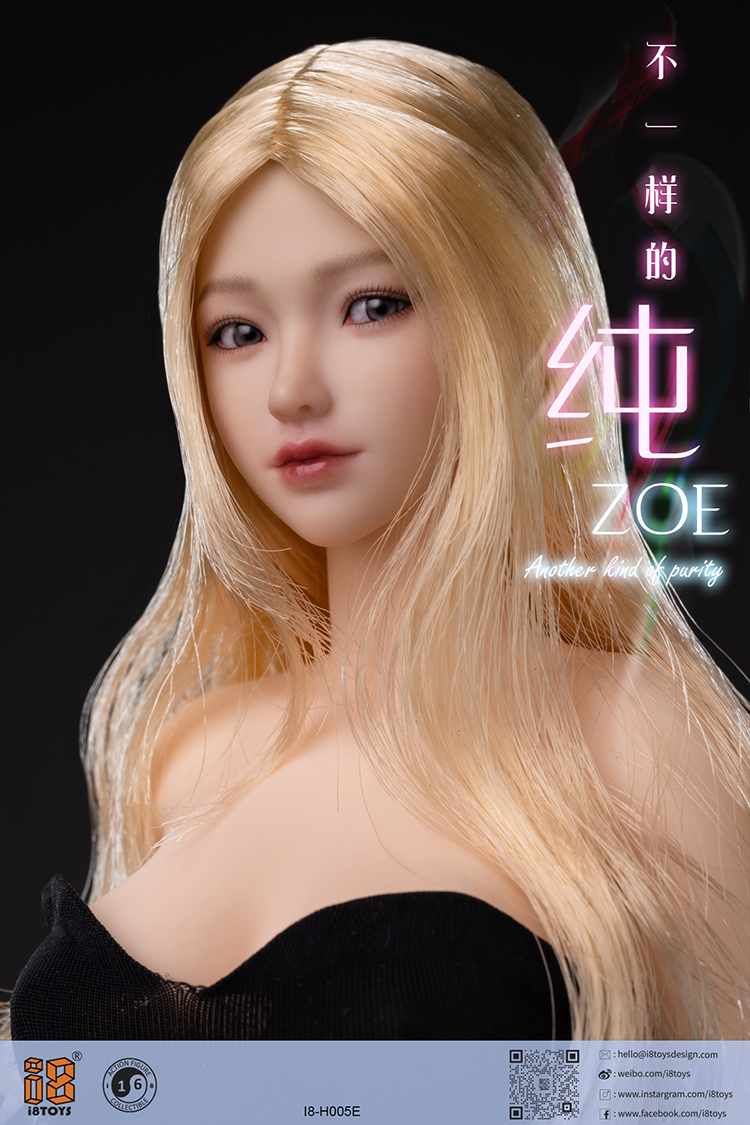 I8Toys - H005 - 1/6 Another Kind Of Purity - Zoe Head Sculpt (Ship Q4,2024)