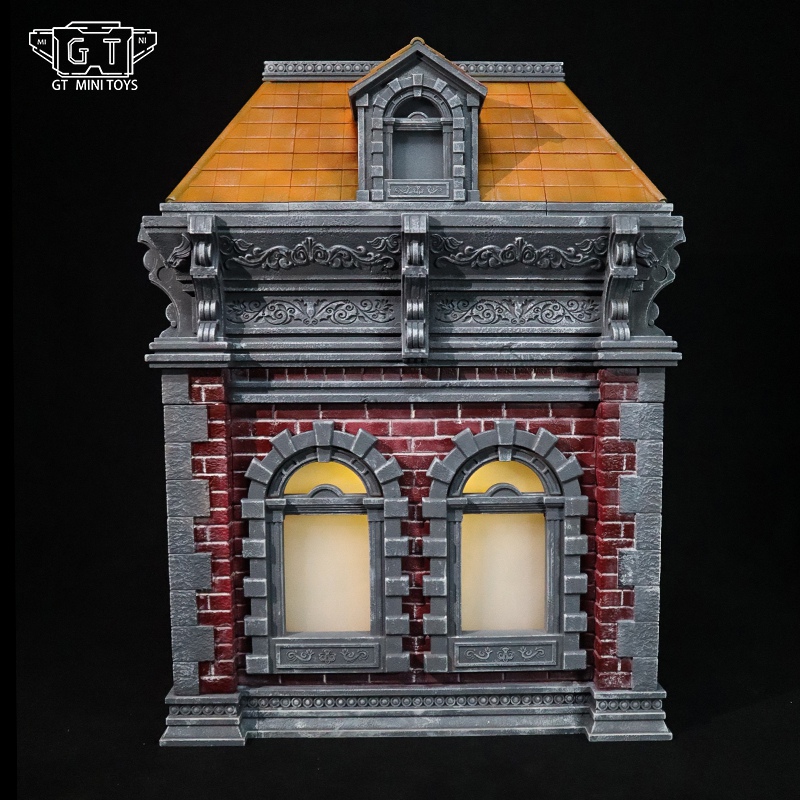 GT Mini Toys - Mini001A2/001B2 - 1/12 Architecture Series - Wall & Roof ...