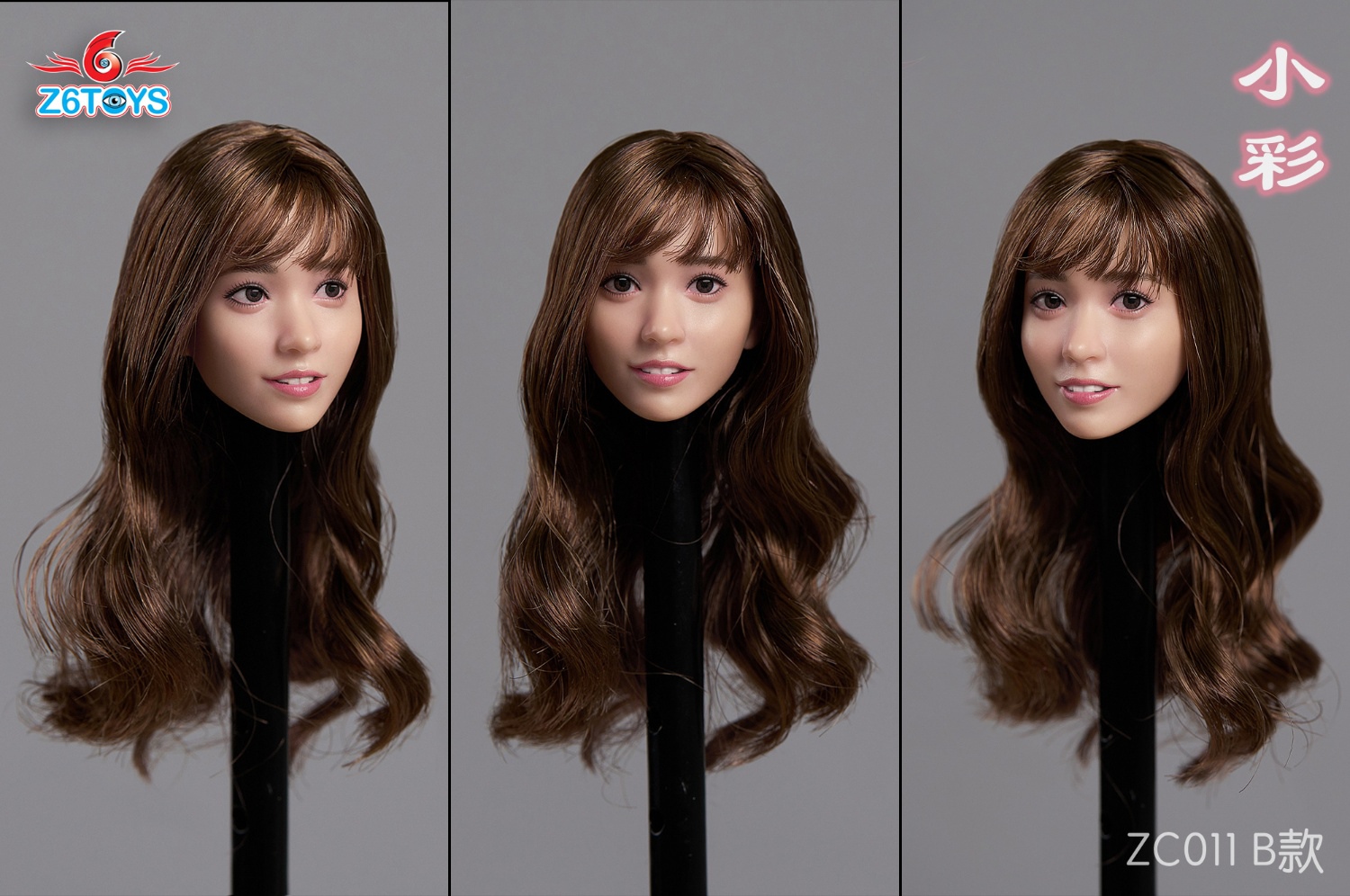 Z6TOYS - ZC011 - 1/6 - Female Head sculpt - Xiao Cai (Ship Q4,2024)