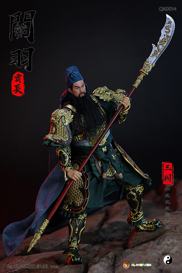 Qian Kun.MODEL - QK0014B - 1/9 Guan Yu (Standard Edition) (Ship Q1,2025)