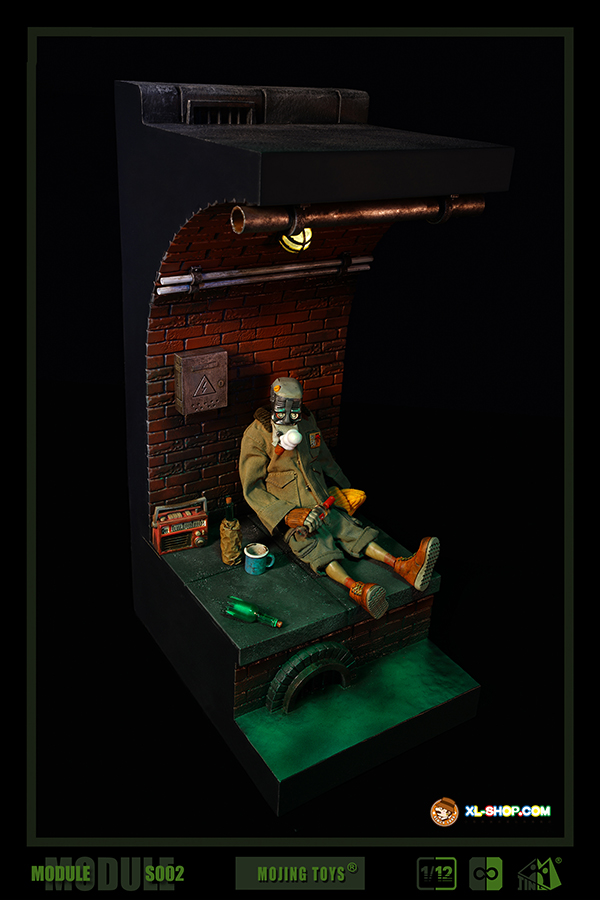mOjingToys - S002D - 1/12 Module series American comic sewer (DIORAMA ...