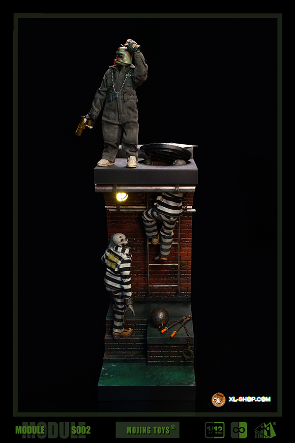 mOjingToys - S002D - 1/12 Module series American comic sewer (DIORAMA ...