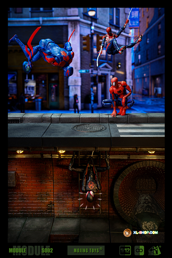 mOjingToys - S002D - 1/12 Module series American comic sewer (DIORAMA ...