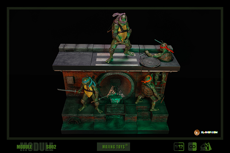 mOjingToys - S002D - 1/12 Module series American comic sewer (DIORAMA ...
