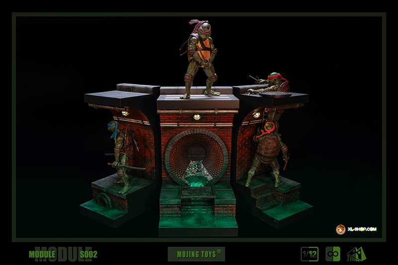 mOjingToys - S002D - 1/12 Module series American comic sewer (DIORAMA ...