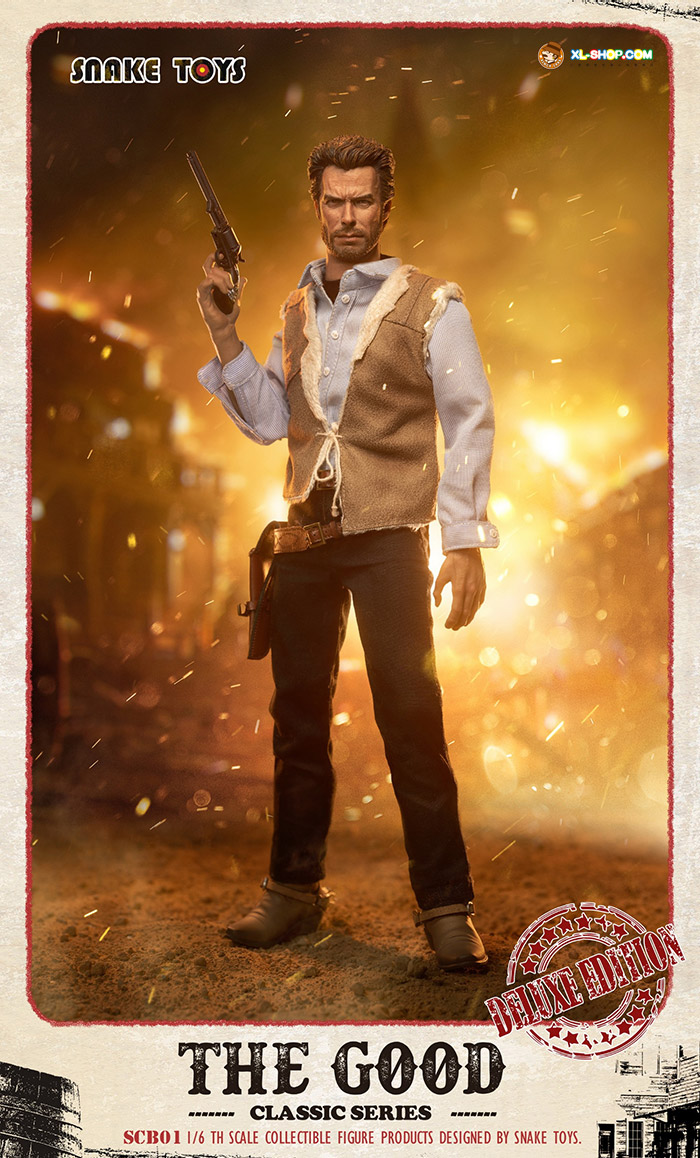 SNAKE TOYS - SCB01 - 1/6 - Classic Series The Good Collectible Figure ...