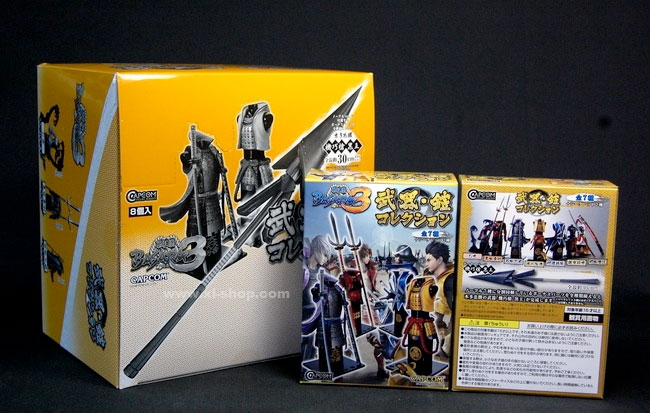 Capcom - Sengoku Basara 3 Wepon/Armor (Box of 8)