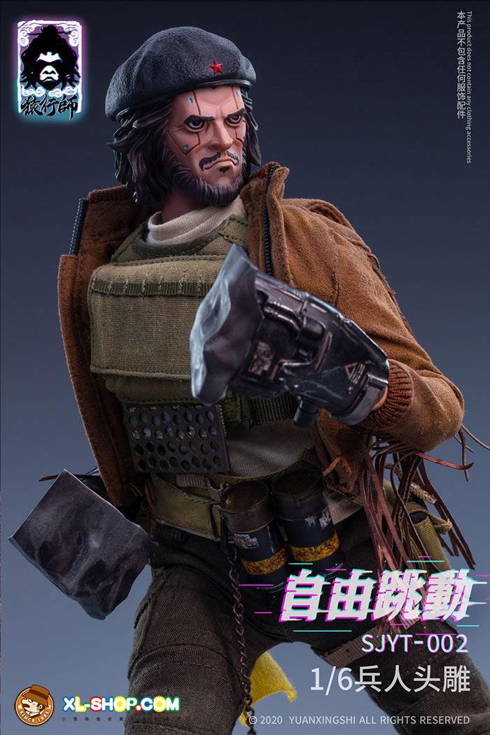 Yuanxingshi - SJYT-002 - 1/6 World Ape Head Series - Free Jumping Head ...