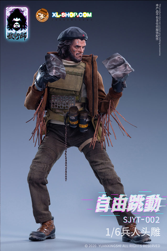 Yuanxingshi - SJYT-002 - 1/6 World Ape Head Series - Free Jumping Head ...