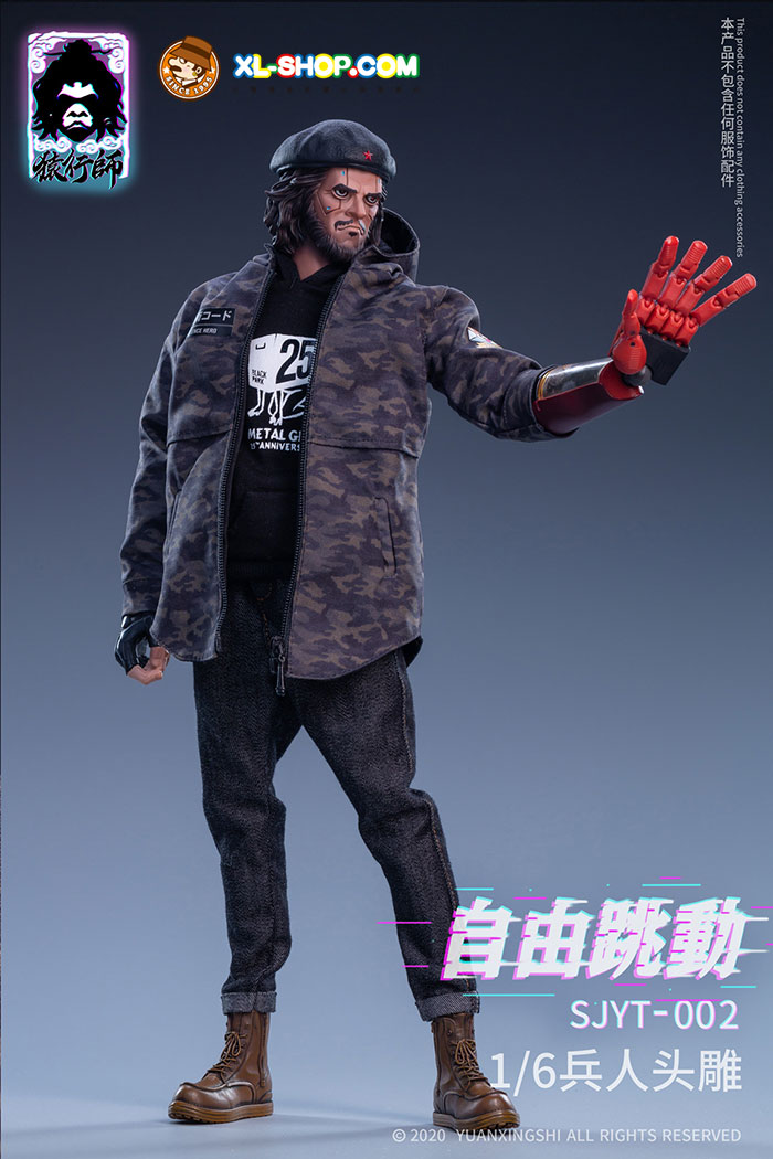 Yuanxingshi - SJYT-002 - 1/6 World Ape Head Series - Free Jumping Head ...