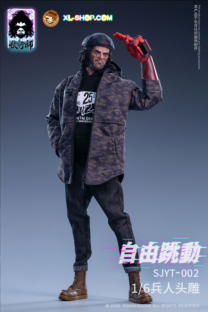 Yuanxingshi - SJYT-002 - 1/6 World Ape Head Series - Free Jumping Head ...