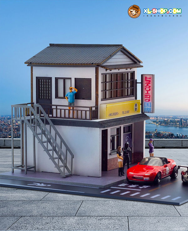 The Scene Modelart - 1/64 scale International Dry Cleaners shop
