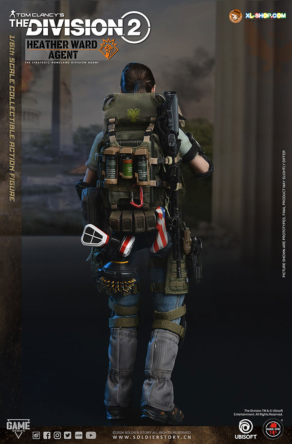 SOLDIER STORY - SSG009 - 1/6 scale Ubisoft The Division 2 - Heather ...