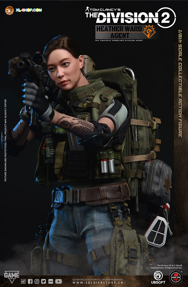 SOLDIER STORY - SSG009 - 1/6 scale Ubisoft The Division 2 - Heather ...
