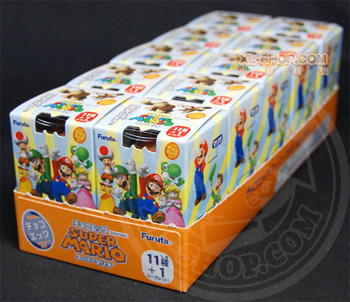 Furuta - Chocolate Egg - Super Mario SELECTION - Candy Toy (Box of 10)
