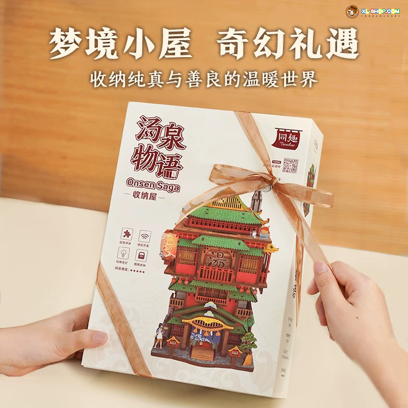 TONECHEER - TQ661 - ONSEN SAGA 3D Puzzle Box