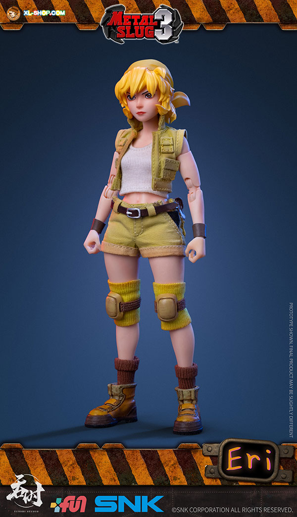 TUNSHI STUDIO - TS-007 - SNK METAL SLUG III - 1/12 ERI KASAMOTO (Ship Q2 2023)