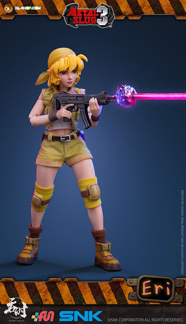 TUNSHI STUDIO - TS-007 - SNK METAL SLUG III - 1/12 ERI KASAMOTO (Ship Q2 2023)