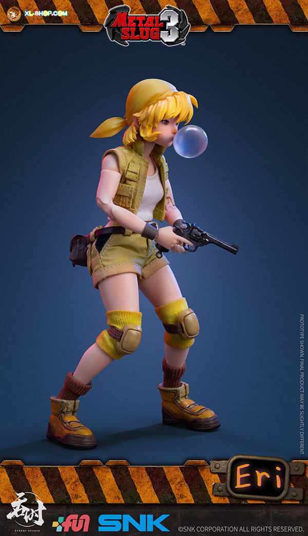 TUNSHI STUDIO - TS-007 - SNK METAL SLUG III - 1/12 ERI KASAMOTO (Ship ...