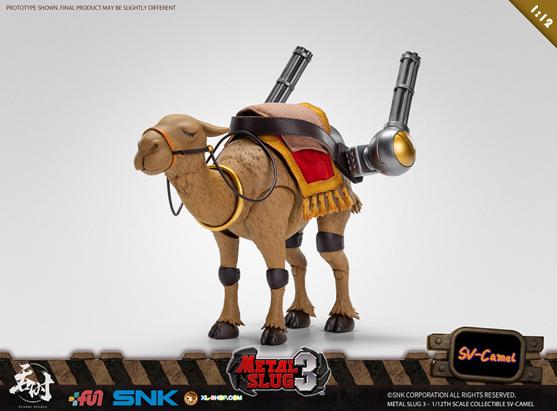 TUNSHI STUDIO - TS-014 - SNK METAL SLUG 3 - 1/12 ACTION SV- CAMEL (Ship ...