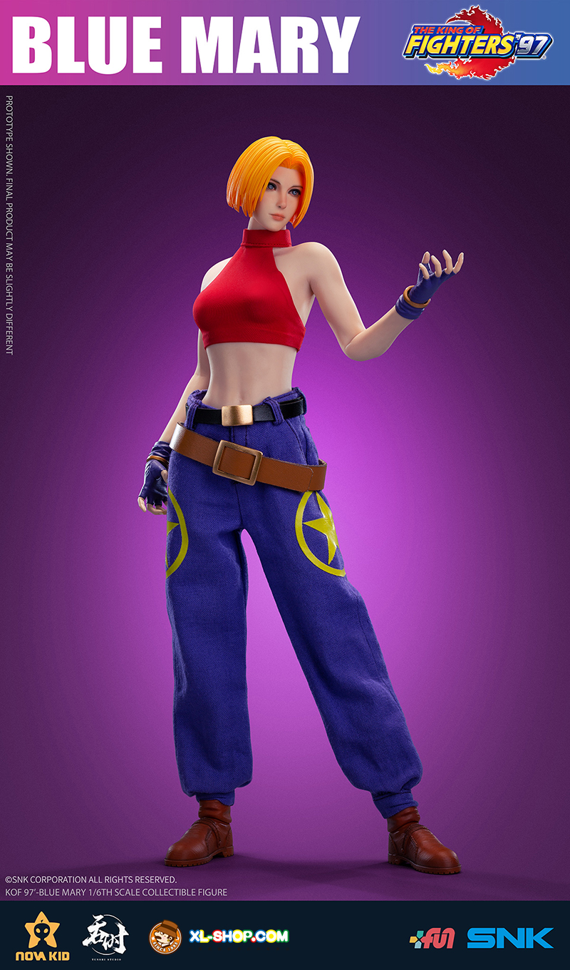 TUNSHI STUDIO - XZZ-001 - 1/6 SNK - THE KING OF FIGHTERS '97 - BLUE MARY
