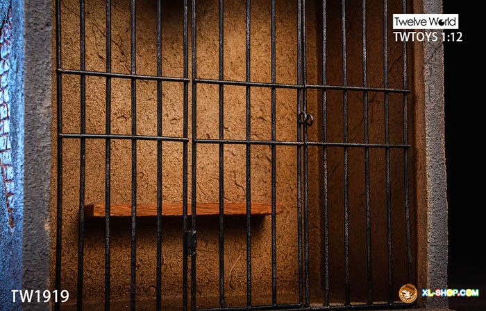 TWTOYS - TW1919 - 1/12 - Prison scene metal railing