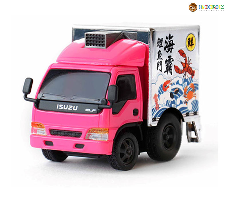 Tiny Q - 08-S8 - Isuzu N-Series 1993 Seafood Truck (Fish Boxes)