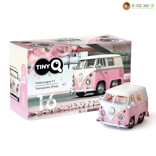 Tiny Q Uno-Series 16 - Volkswagen T1 Transporter (Pink)